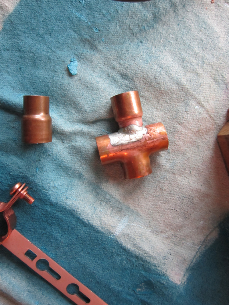 DIY Copper Light Fixture
