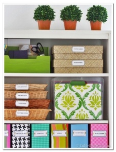 Small space organizing