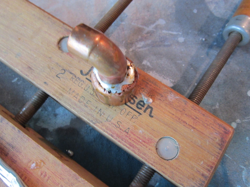 DIY Copper Light Fixture