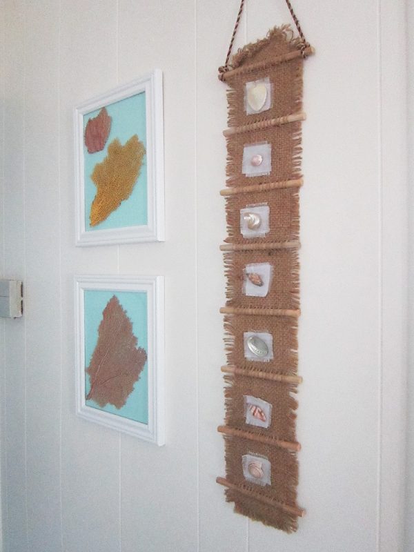 DIY Nautical Wall Art - The Honeycomb Home