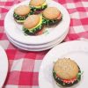 Mini Cheeseburger Cookies - The Honeycomb Home