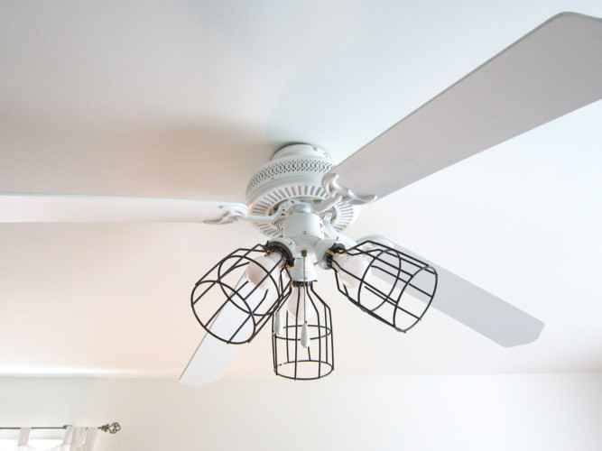 Ceiling Fan Light Covers - The Honeycomb Home