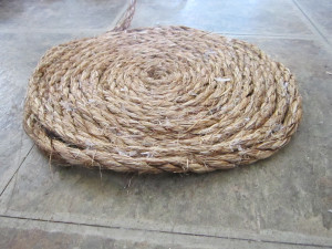 DIY Sisal Rug - The Honeycomb Home