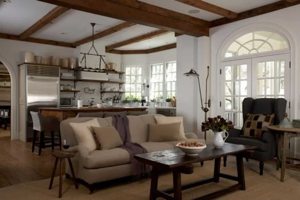 10 White Rustic Rooms - The Honeycomb Home