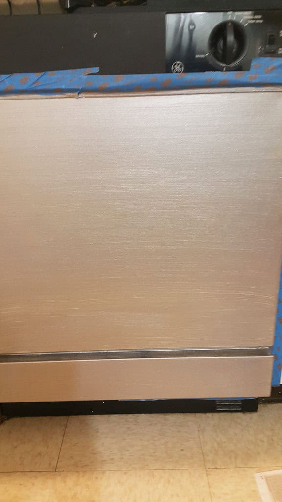 How To Paint Appliances Stainless Steel - The Honeycomb Home