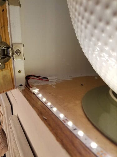 How To Install Kitchen Cabinet Lighting - The Honeycomb Home