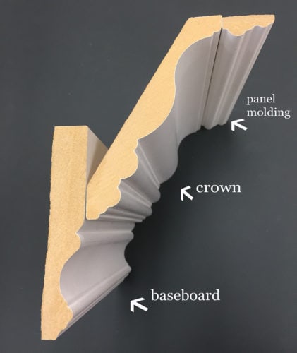 Tips for Installing Crown Molding in Layers - The Honeycomb Home