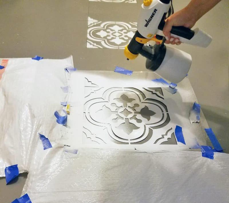 How To Paint Linoleum Flooring - The Honeycomb Home