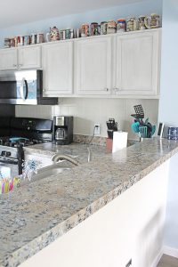 DIY Granite Countertops - Yes, Really! - The Honeycomb Home