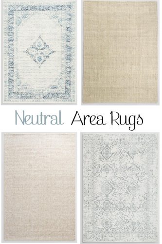 Found: The Perfect Neutral Area Rug - The Honeycomb Home