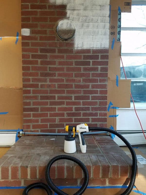 Painting Brick The Easy Way - The Honeycomb Home