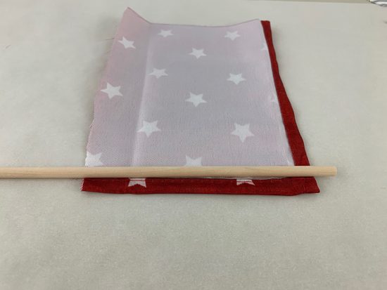 Vintage American Flag DIY - The Honeycomb Home