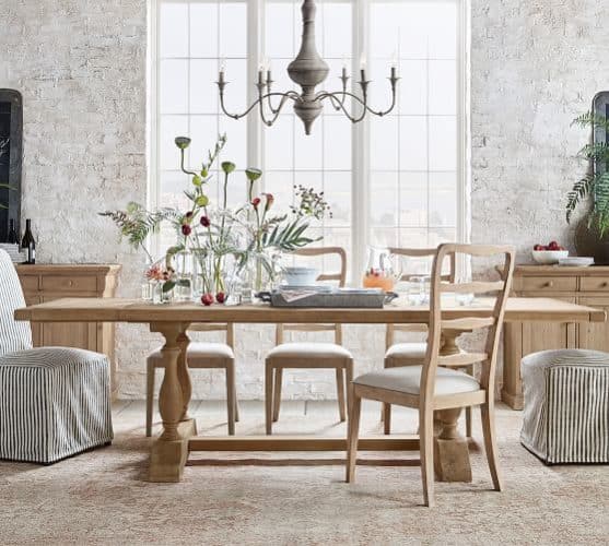 10 Light Wood Dining Chairs - The Honeycomb Home