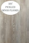 Wood Floor Refinishing and Whitewashing - The Honeycomb Home