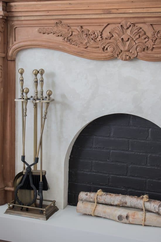 Roman Clay Fireplace How To (Get the Look of Real Stone) - The ...