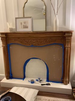 Roman Clay Fireplace How To (Get the Look of Real Stone) - The ...