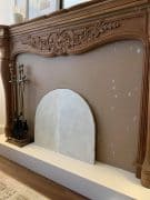 Roman Clay Fireplace How To (Get the Look of Real Stone) - The ...