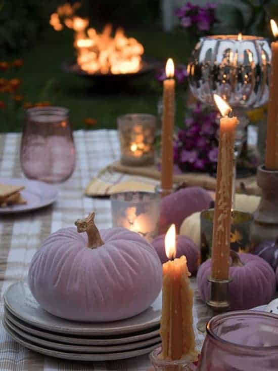 3 Beautiful Fall Outdoor Table Settings Ideas! (2023) - The Honeycomb Home