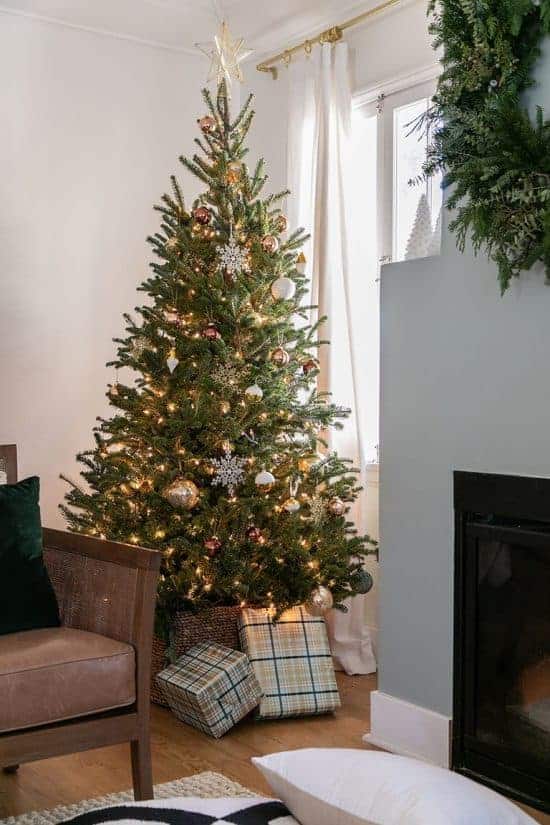 Steal These 7 Simple Christmas Tree ideas - The Honeycomb Home