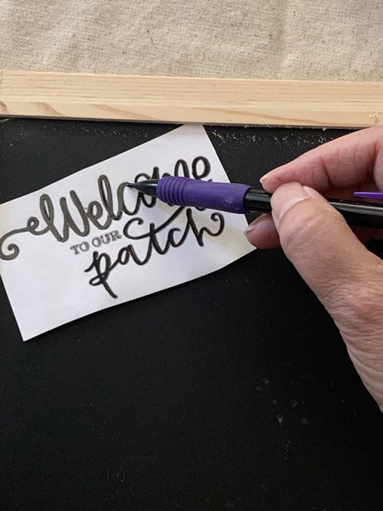 Grapevine Pumpkin Sign DIY - The Honeycomb Home