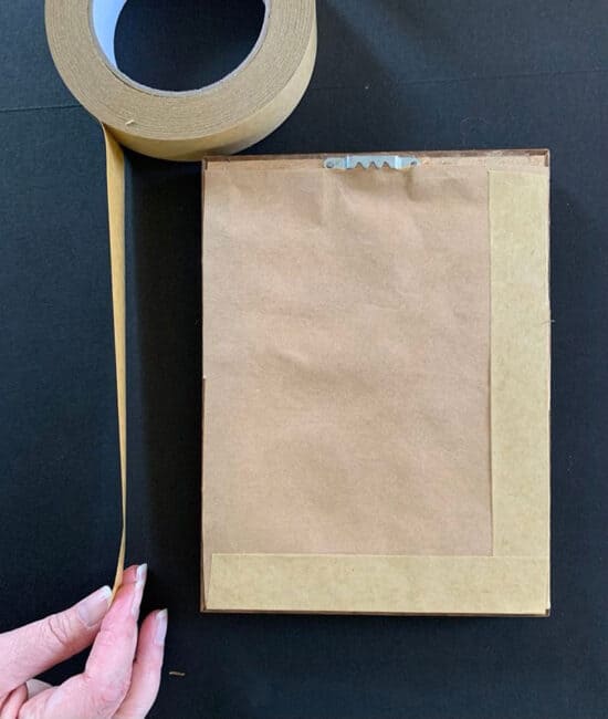 Framing Vintage Photos in old picture frames - The Honeycomb Home