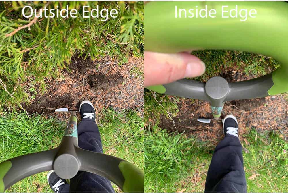 Edging Around Trees The Easy Way - The Honeycomb Home