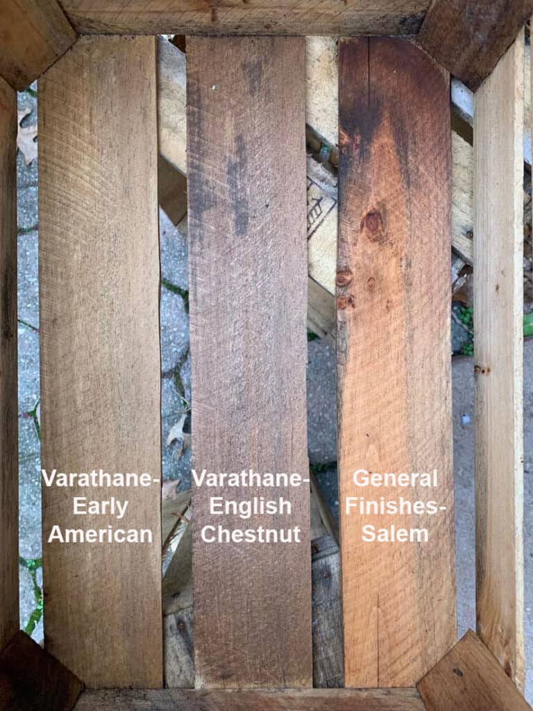 Wood Stain Colors & Staining Technique - The Honeycomb Home