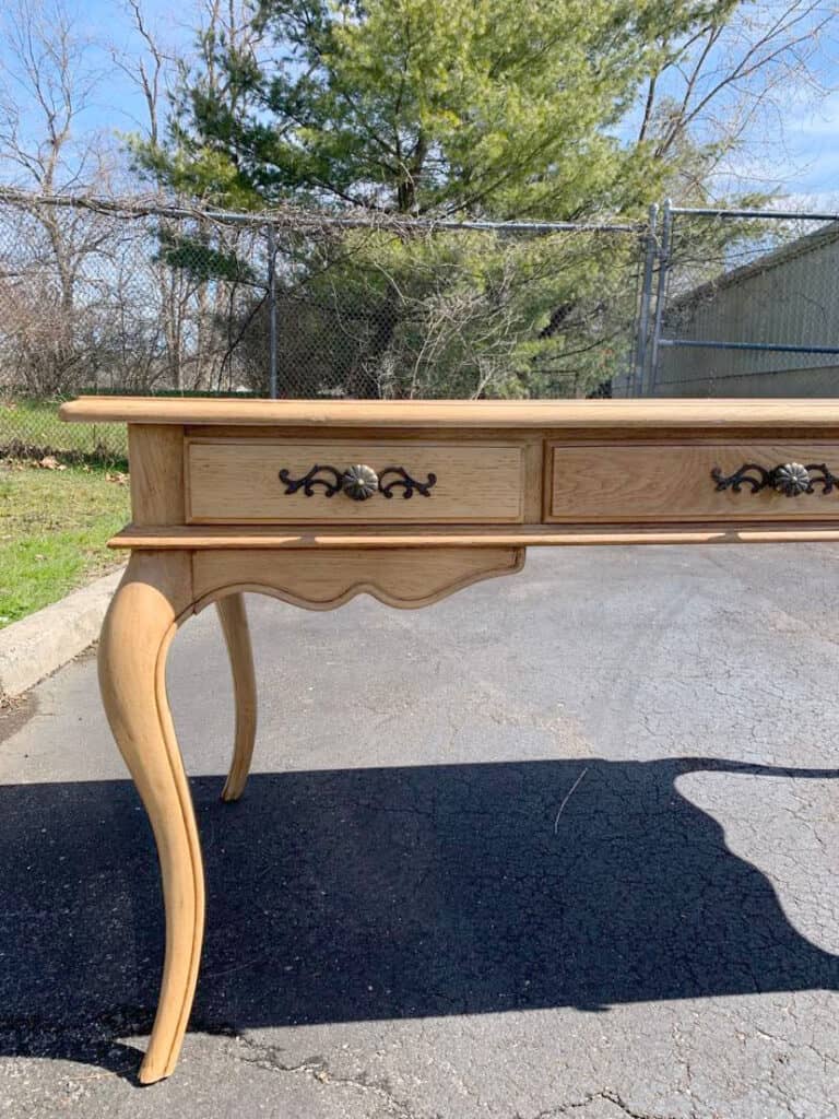 Natural Desk Makeover - The Honeycomb Home