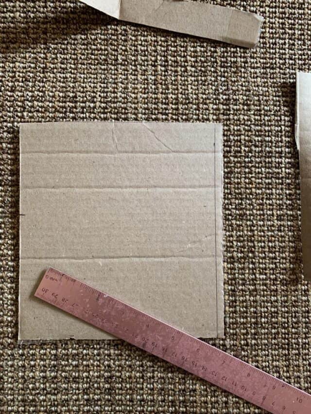 Diamond Jute Rug DIY - The Honeycomb Home