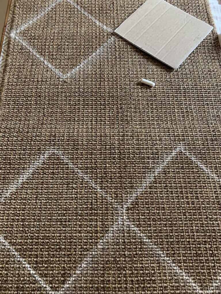 DIY-Tapete De Juta Com Pintura Diamante | Que Mãos