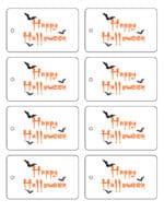 Halloween Goodie Bag Tags Printable (Free) - The Honeycomb Home