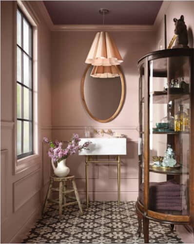 Color Drenched Rooms - The Honeycomb Home