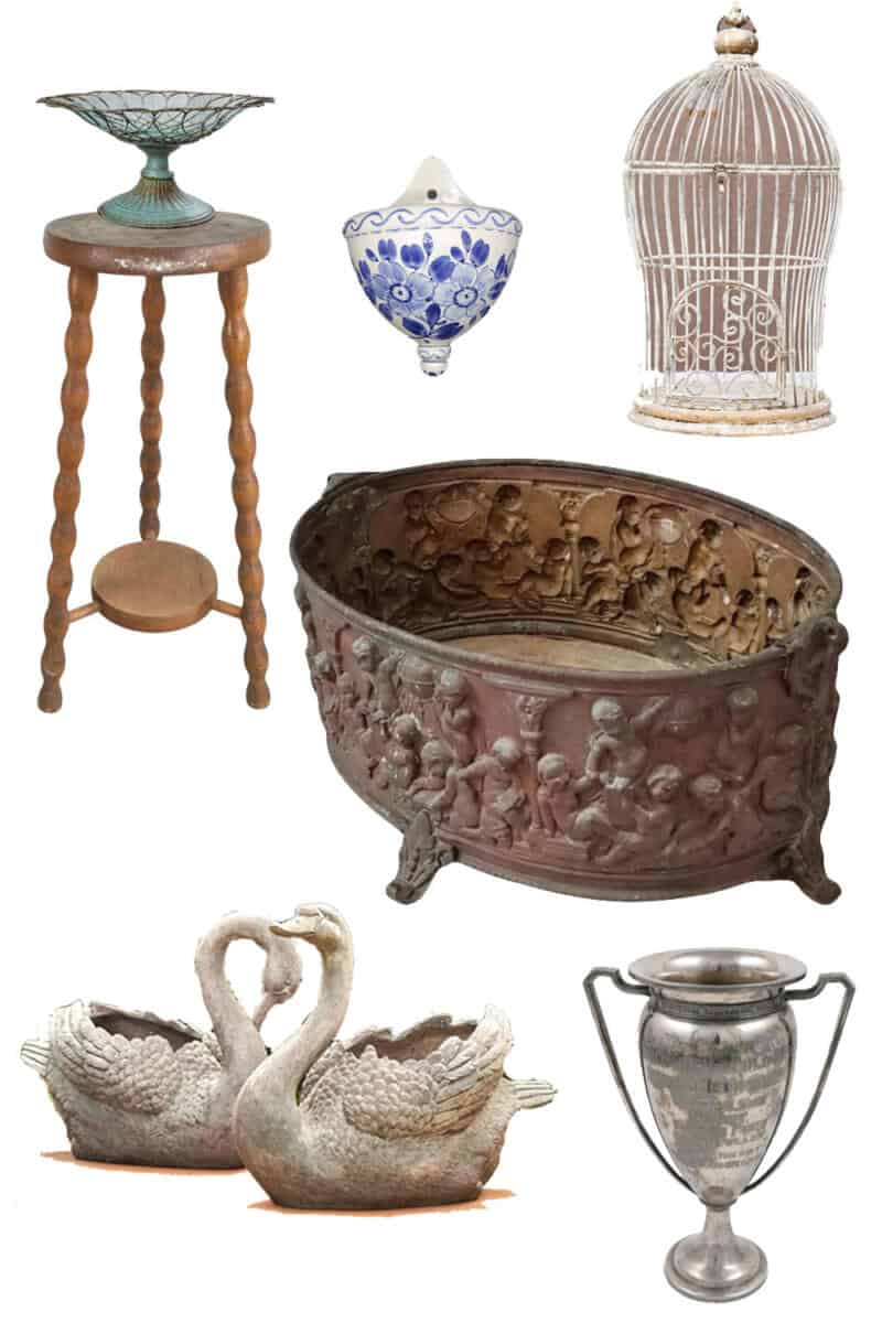 Vintage Planters and Pots From Etsy - The Honeycomb Home