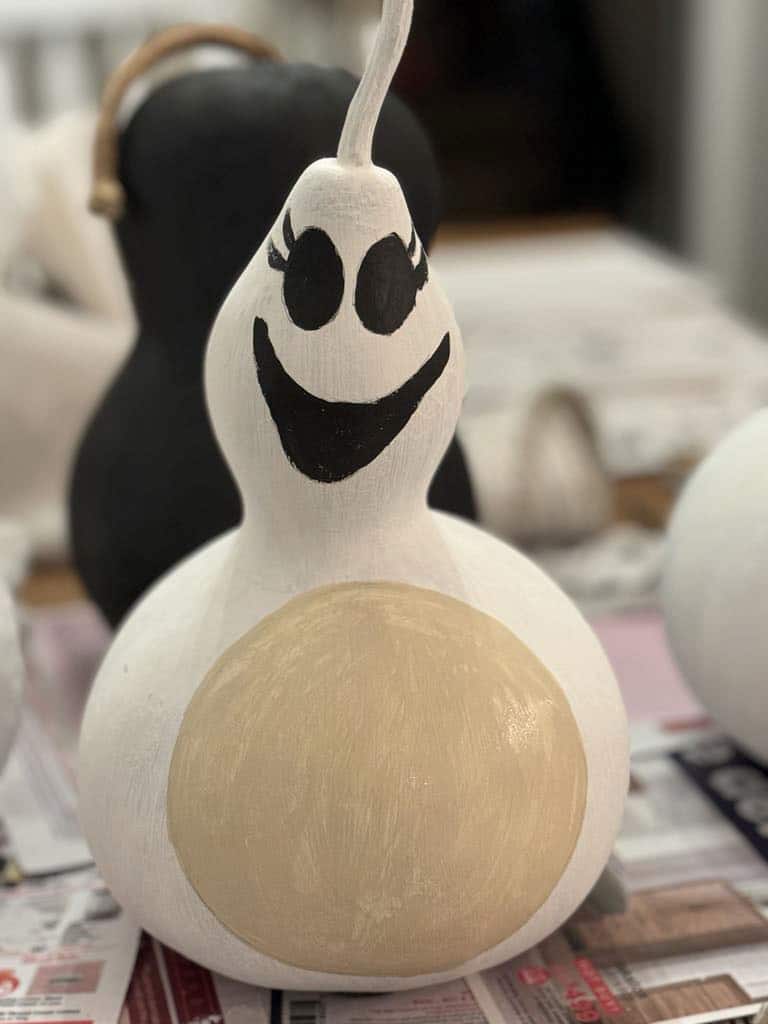 DIY Halloween Gourds - The Honeycomb Home