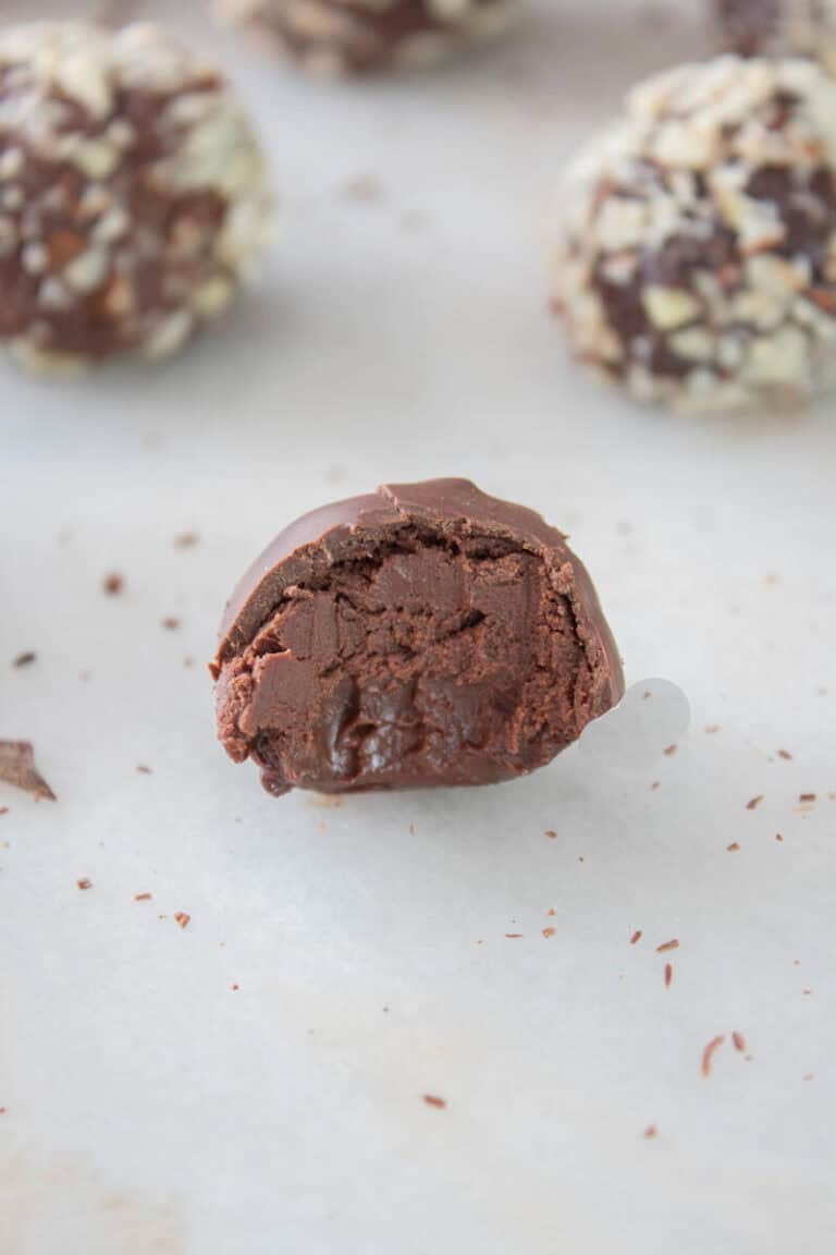 3-ingredient Truffles With Wine - The Honeycomb Home