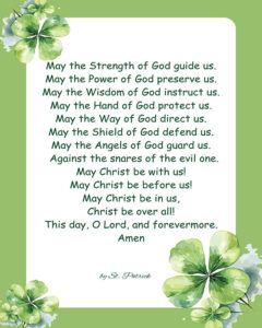 St Patrick's Day Prayers - The Honeycomb Home