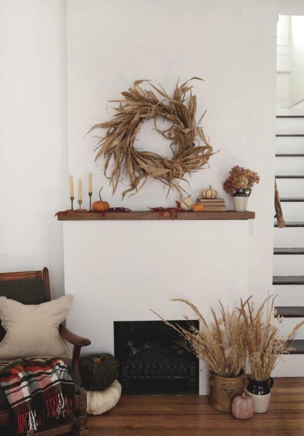 Simple Fall Wreaths You Can Make in Under an Hour - The Honeycomb Home