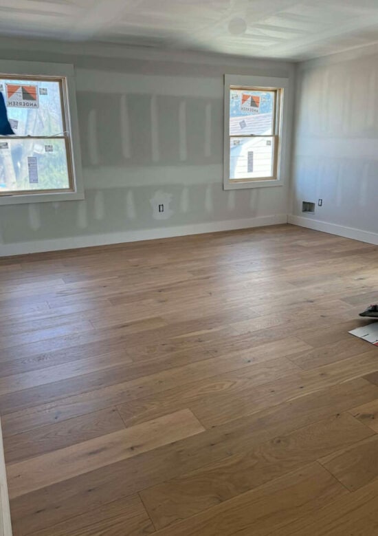 Our Warm-Toned Engineered Hardwood Floors (And How We Matched the Old ...